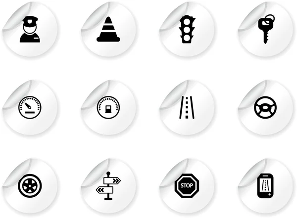 Driving icons Vector Art Stock Images | Depositphotos