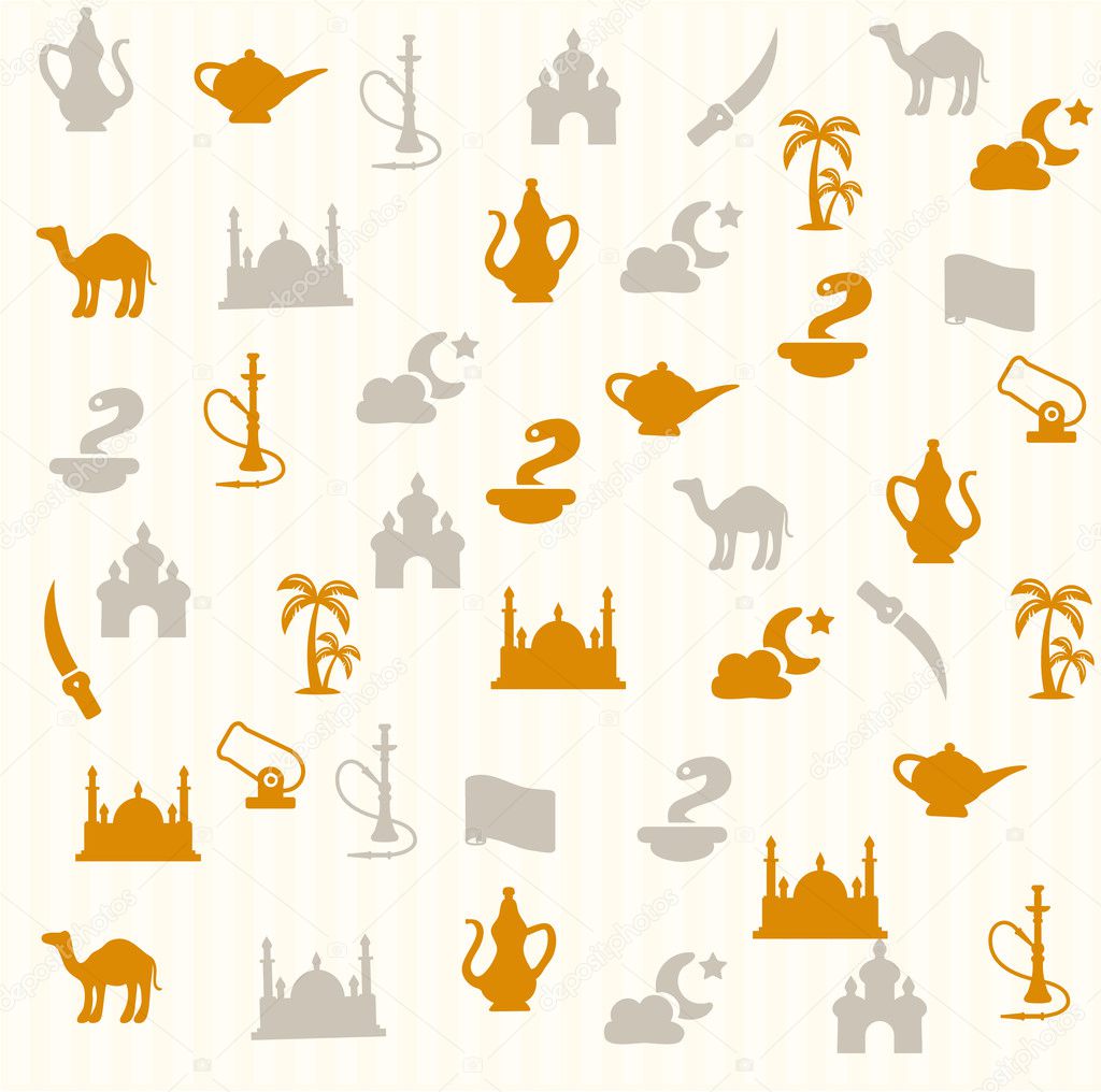 Arabic seamless pattern Stock Vector Image by ©katerinarspb #16320777