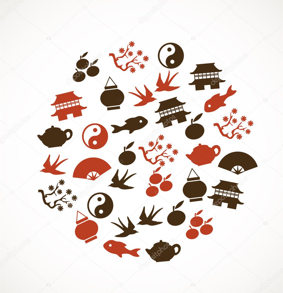 Central Asia Symbols