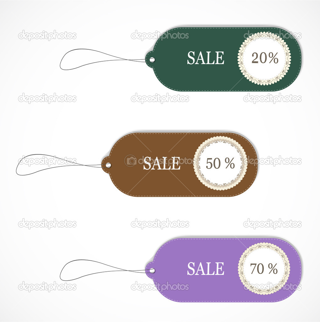 Vintage tags Stock Vector Image by ©katerinarspb #21447343