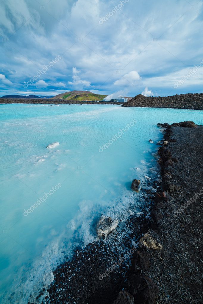 The blue lagoon geothermal bath. Stock Photo by ©mac_sim 42567073