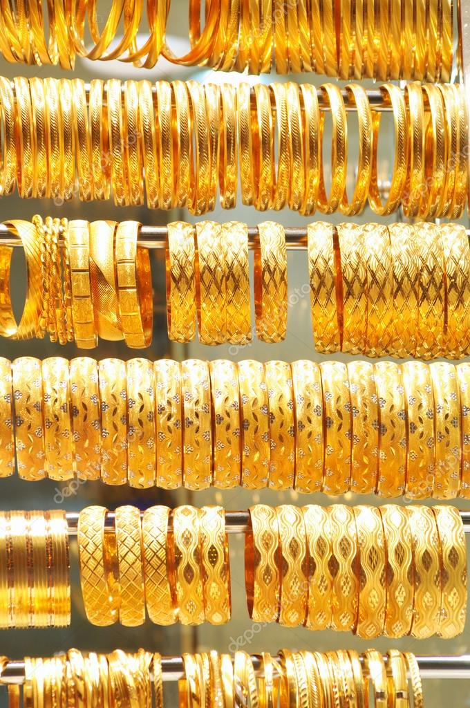 Gold jewelry in grand bazaar Stock Photo by ©sserdarbasak 49454211