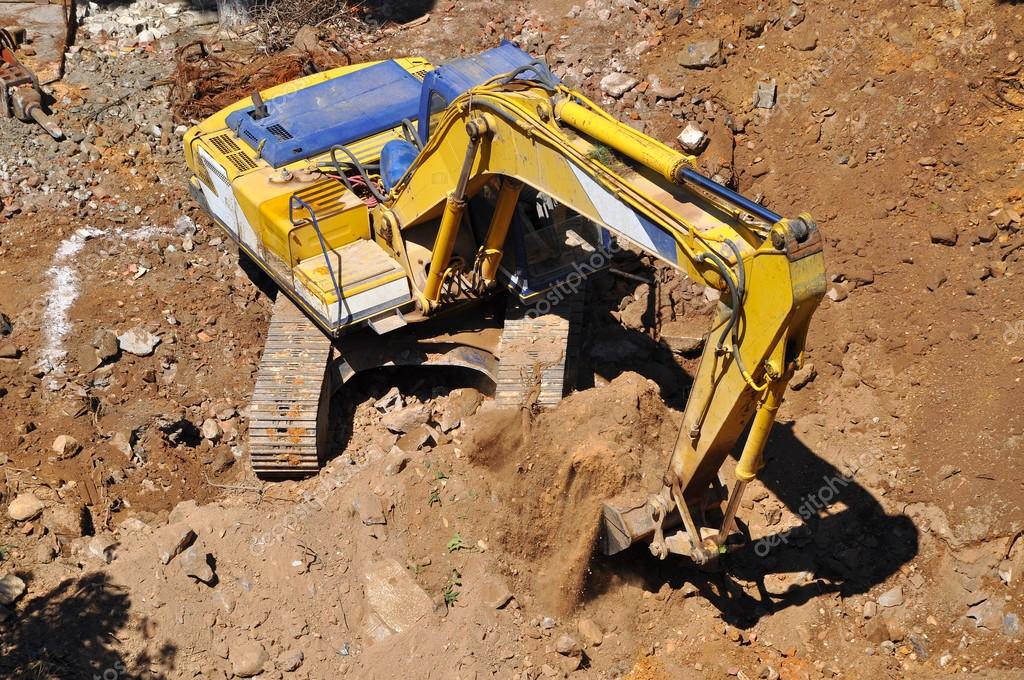 Excavator — Stock Photo © sserdarbasak #49540229