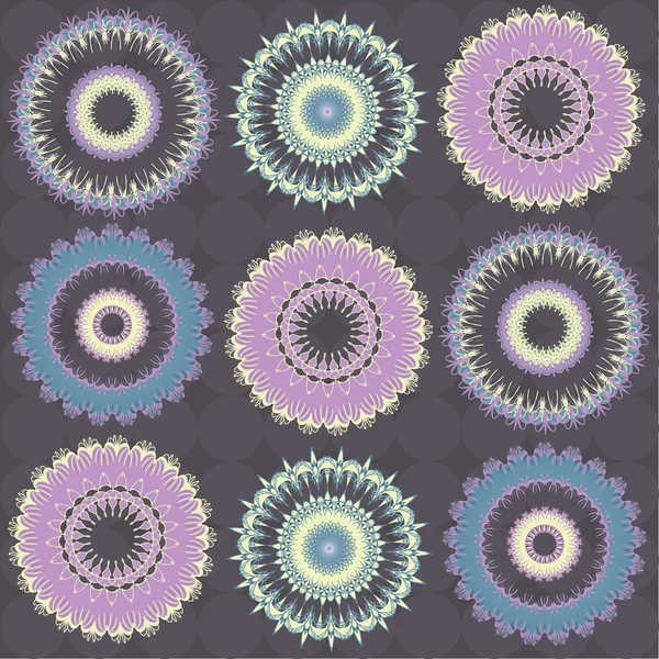 Circular pattern set Stock Vectors, Royalty Free Circular pattern set ...