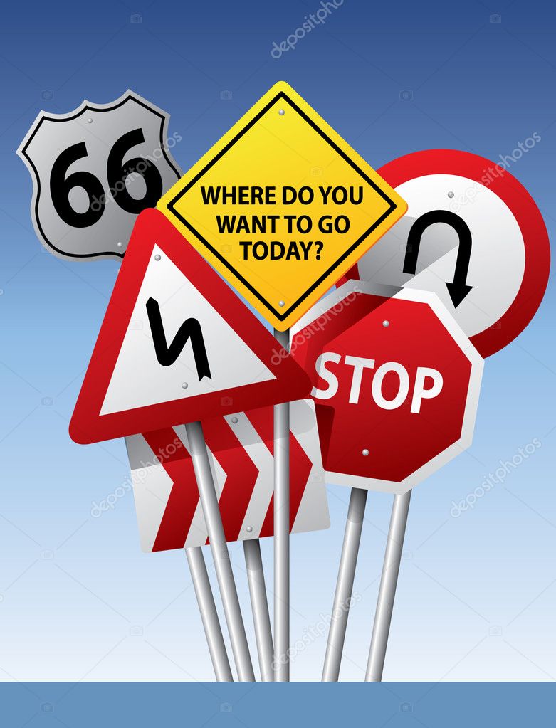 Highway Signs Vector