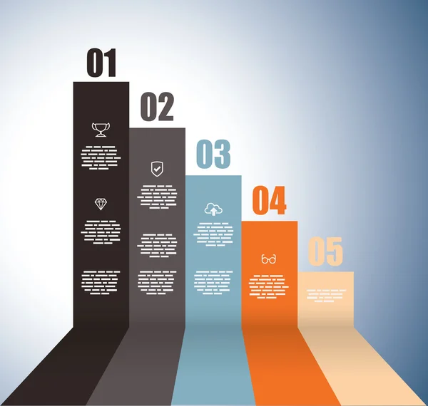 Rising graph with numbers Stock Vector Image by ©graphit #29154077