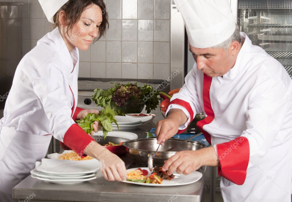 Two chefs — Stock Photo © senkaya #14346797