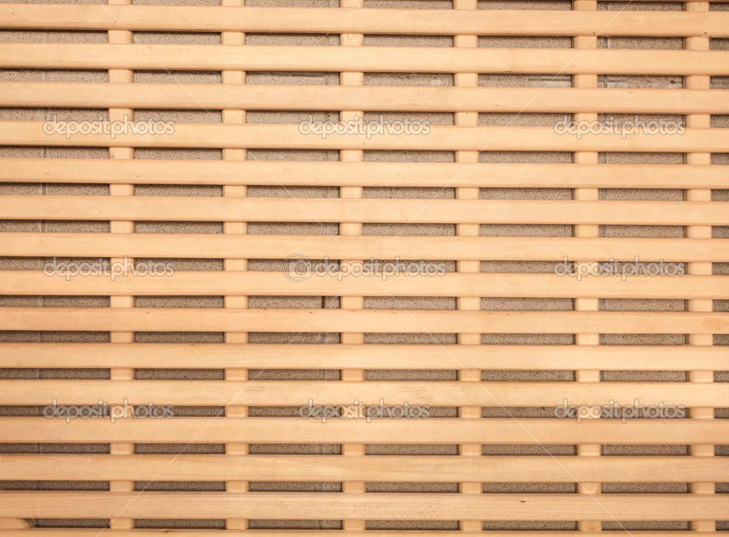 Photo of brown wooden grid Stock Photo by ©Kryzhov 43641149