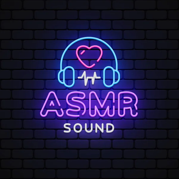 Asmr logo imágenes de stock de arte vectorial | Depositphotos