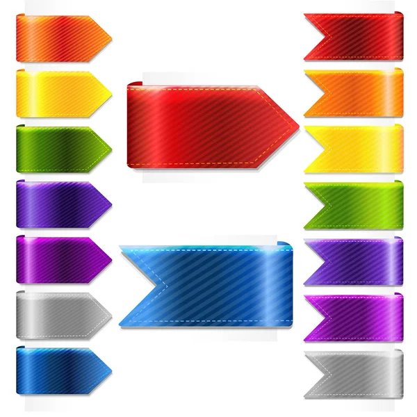 Set Ribbons And Labels Stock Vector Image by ©barbaliss #5456154