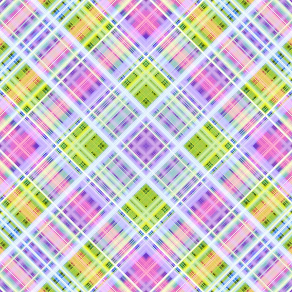 Seamless abstract Scottish patterns. Patterns of rhombuses and lines ...