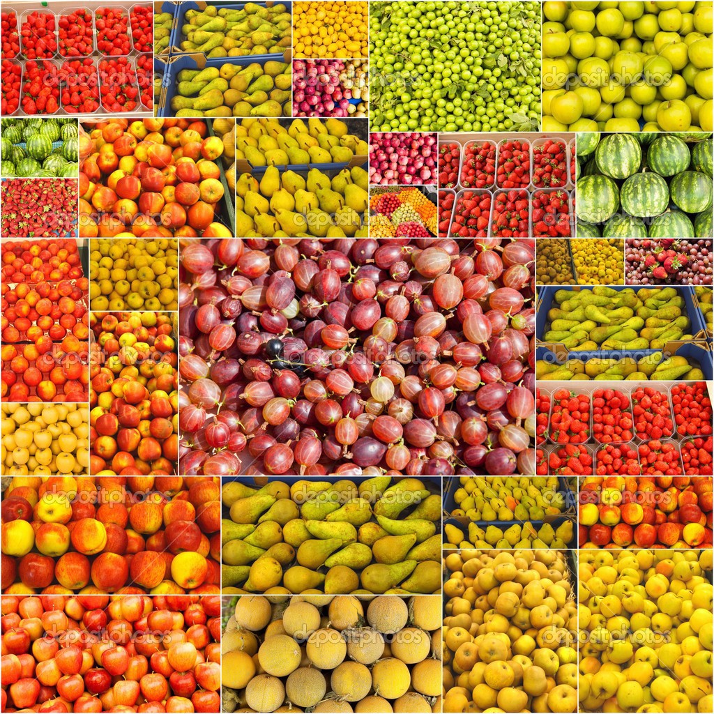Collage of fruits Stock Photo by ©Chretien 47275827