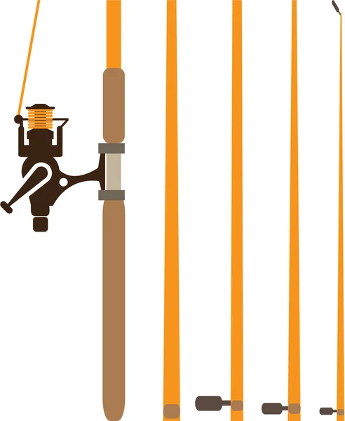 ᐈ Fishing pole cartoon stock cliparts, Royalty Free fishing pole ...