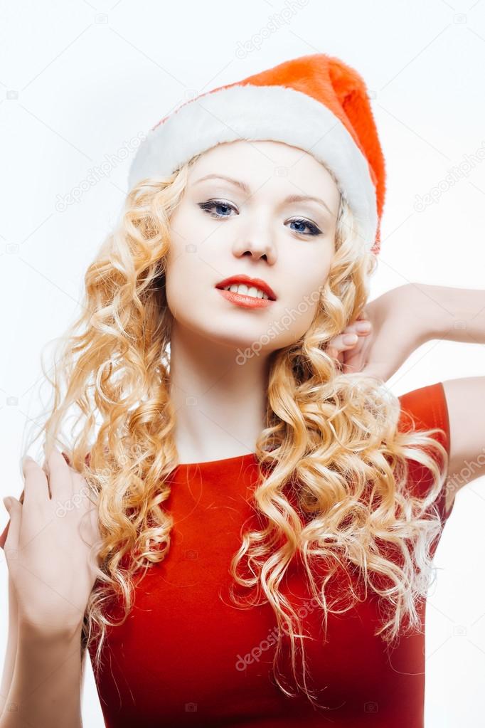 Santa girl — Stock Photo © Honored #36280439
