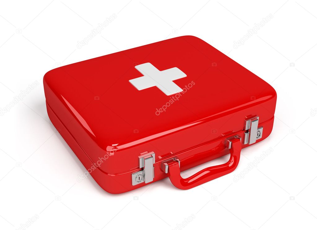 First aid kit Stock Photo by ©AlexanderMas 15544901