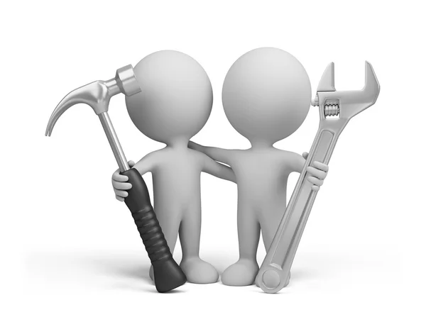 3d person – repairers — Stock Photo © AlexanderMas #11491270