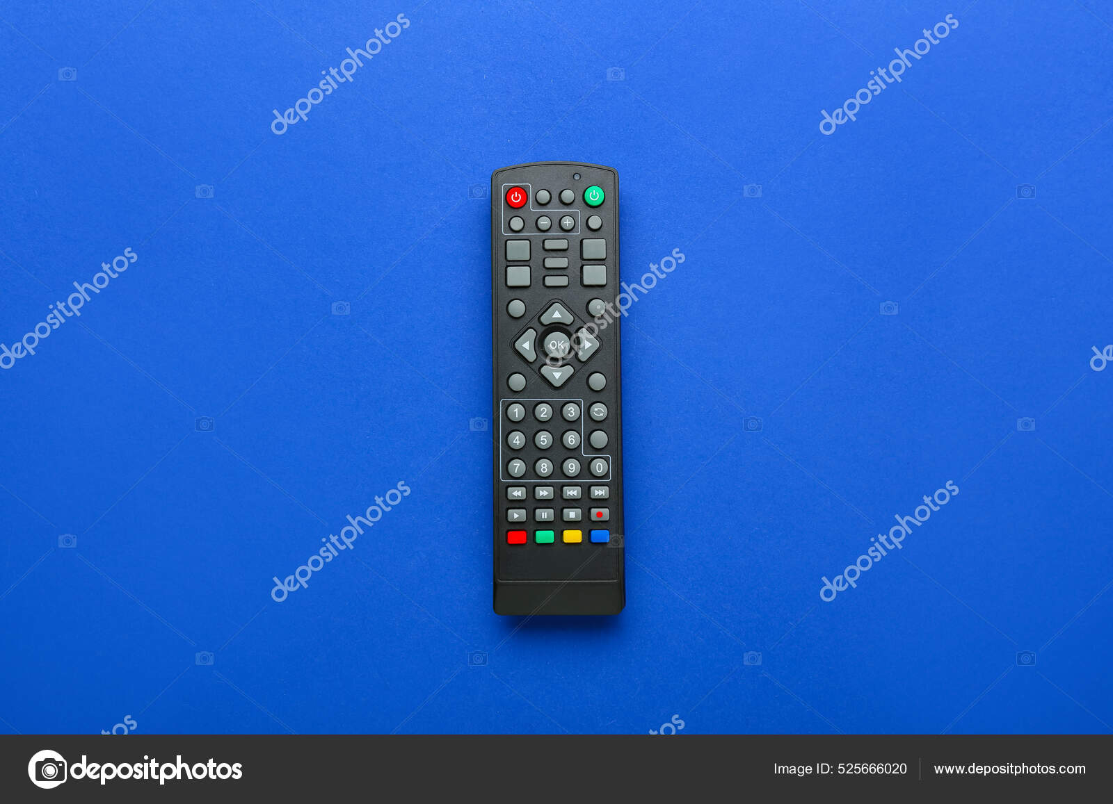 Remote Controller Color Background — Stock Photo © serezniy #525666020