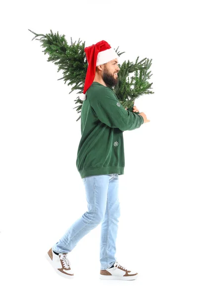 Man carrying christmas tree Stock Photos, Royalty Free Man carrying ...