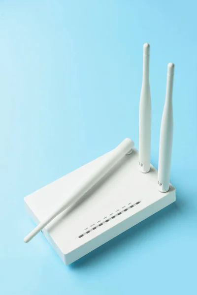 White Router Color Background Stock Photo by ©serezniy 545058216