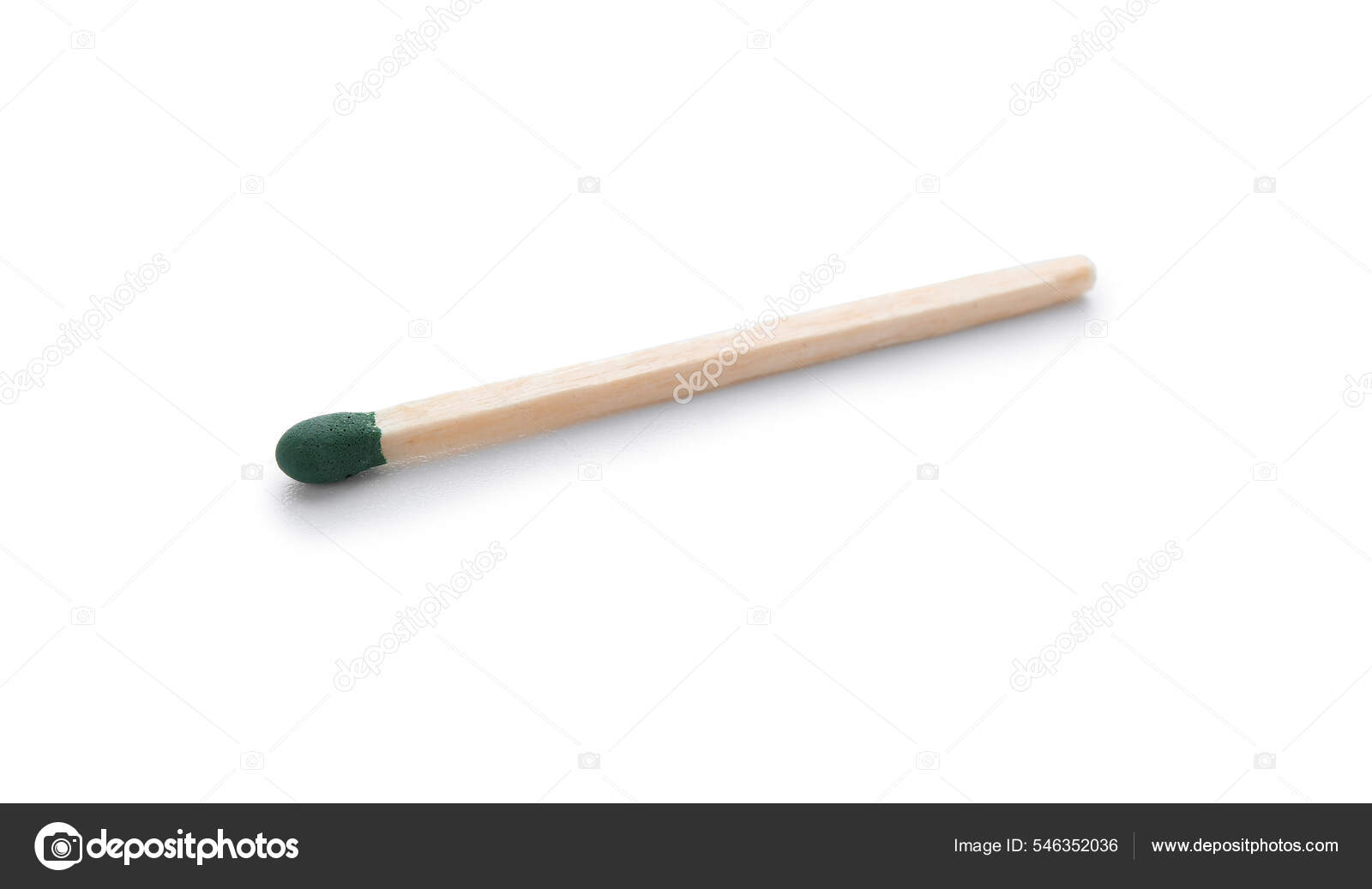 New Matchstick White Background — Stock Photo © serezniy #546352036