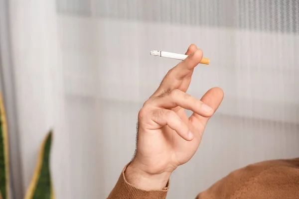 Man smoking cigarette Stock Photos, Royalty Free Man smoking cigarette ...