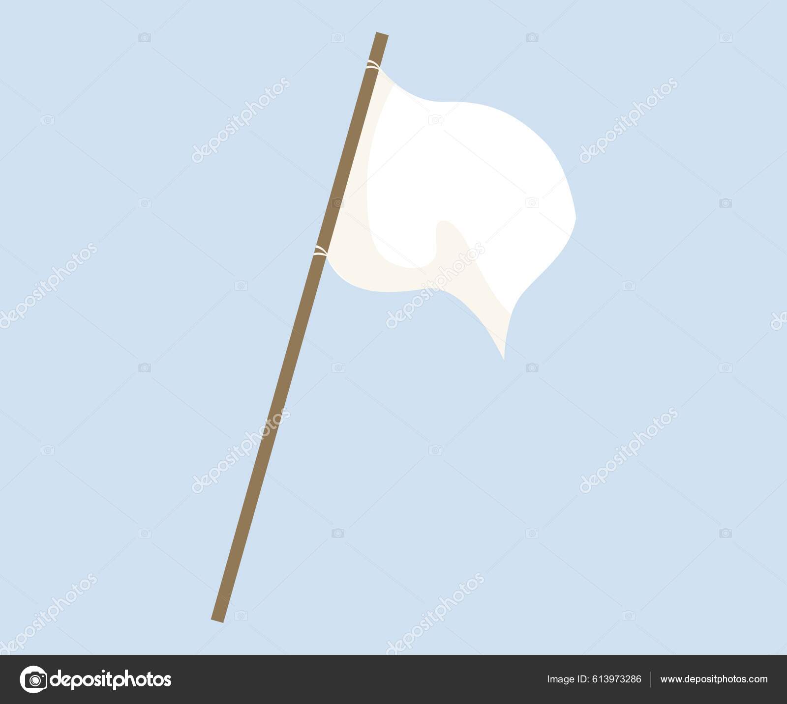 White Flag Light Background Stock Vector Image by ©serezniy #613973286