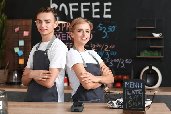 Cafe workers Stock Photos, Royalty Free Cafe workers Images | Depositphotos