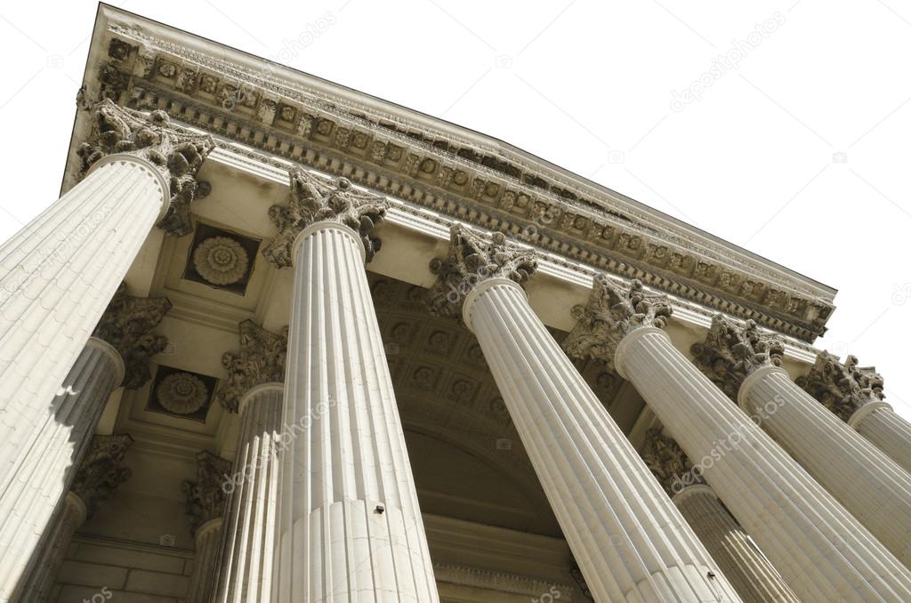 Courthouse isolated Stock Photo by ©Joeblack 13613439