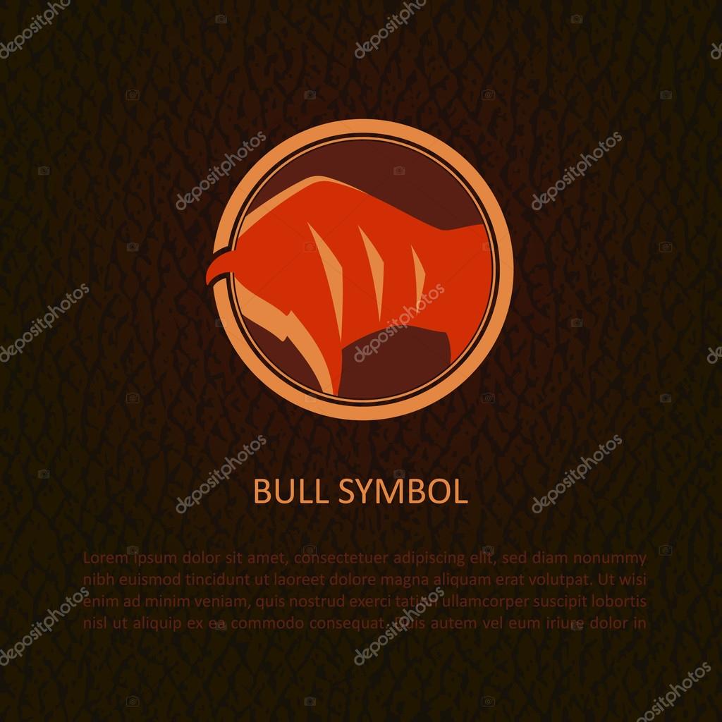 Bull symbol. Stock Vector by ©NaPev 12674241