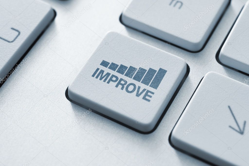 Improve button — Stock Photo © bloomua #18425721