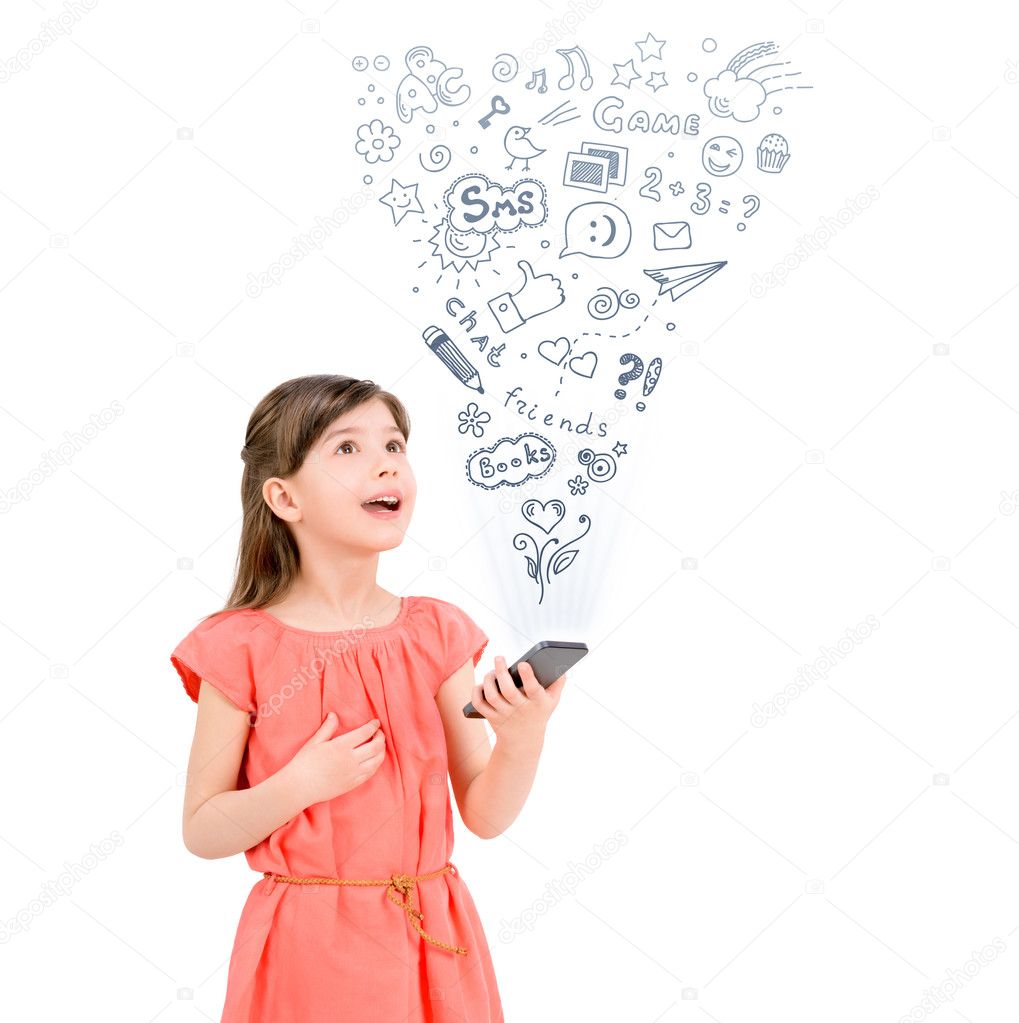 Entertainment with smartphone — Stock Photo © bloomua #25142515