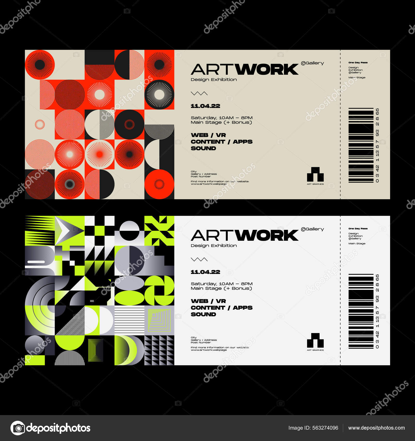 Ticket Graphic Design