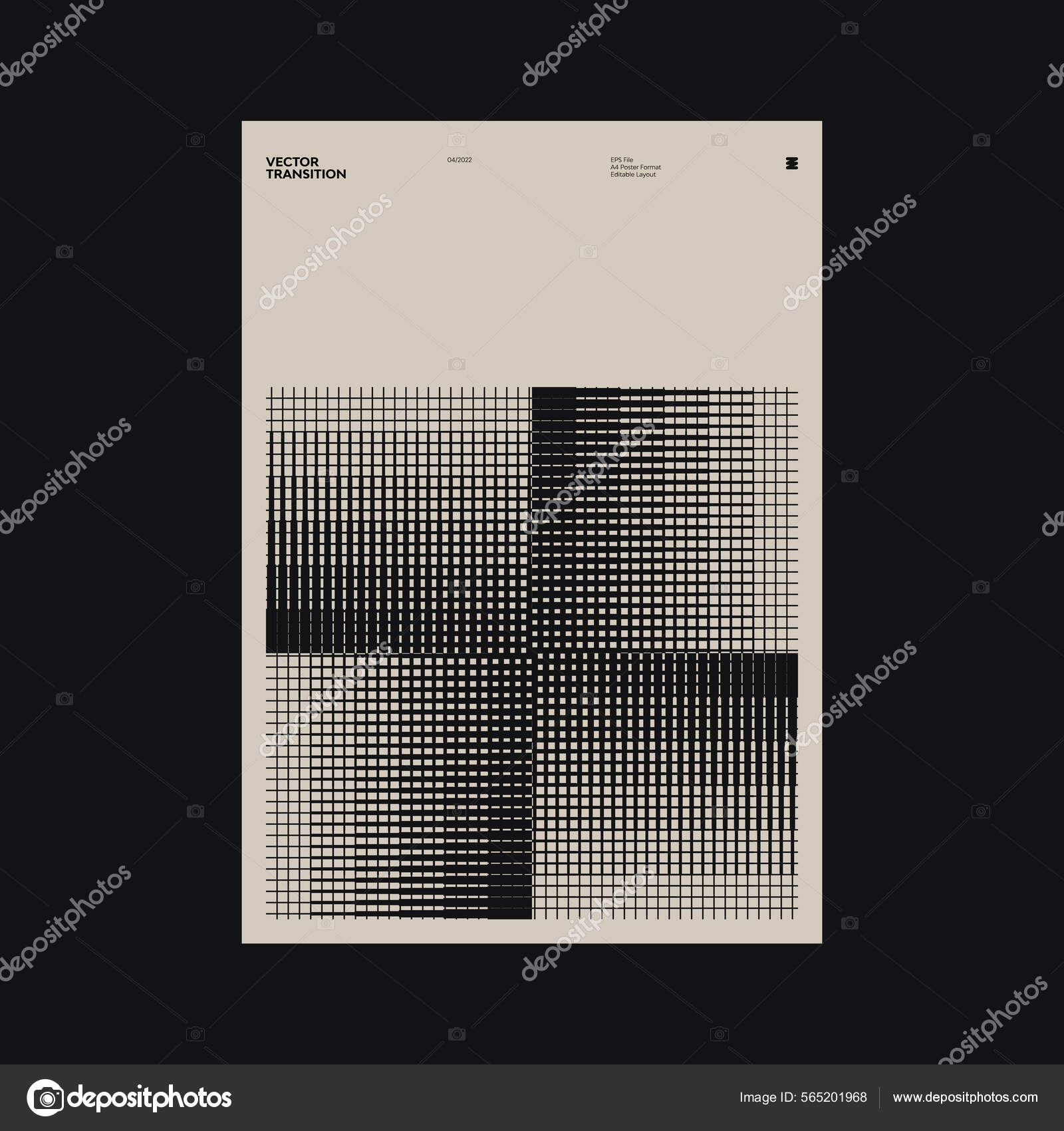 Brutalist Style Poster Design Graphics Layout Built Helvetica ...