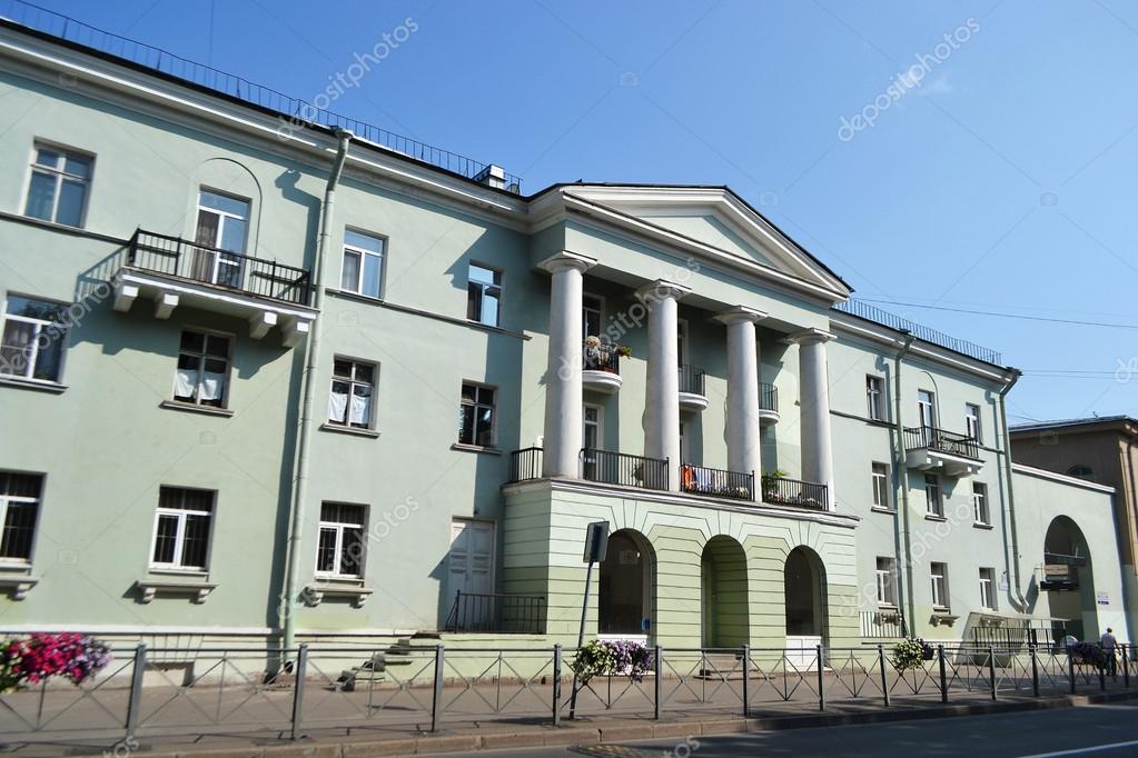 Residential building in the Stalin-style Stock Photo by ©konstsem 29571733