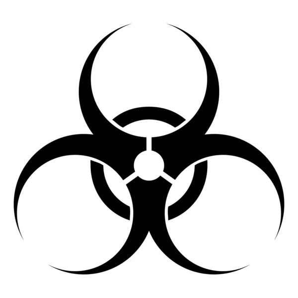 Biohazard Symbol Symbol Laboratory Vector Illustration Isolated ...