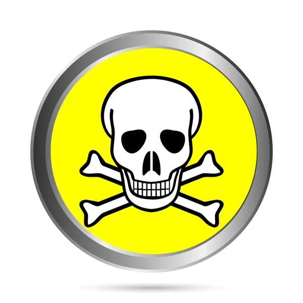 Deadly danger sign Stock Vector Image by ©konstsem #46757339