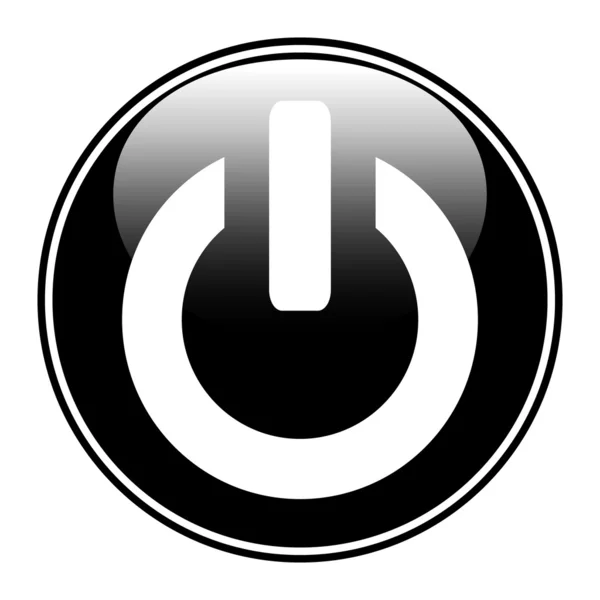 Power symbol button. Stock Vector by ©konstsem 75360663 Power symbol button. Stock Vector by ©konstsem 75360663