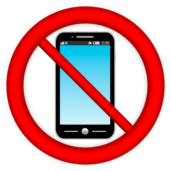 No phone vector sign — Stock Vector © fad82 #37355621