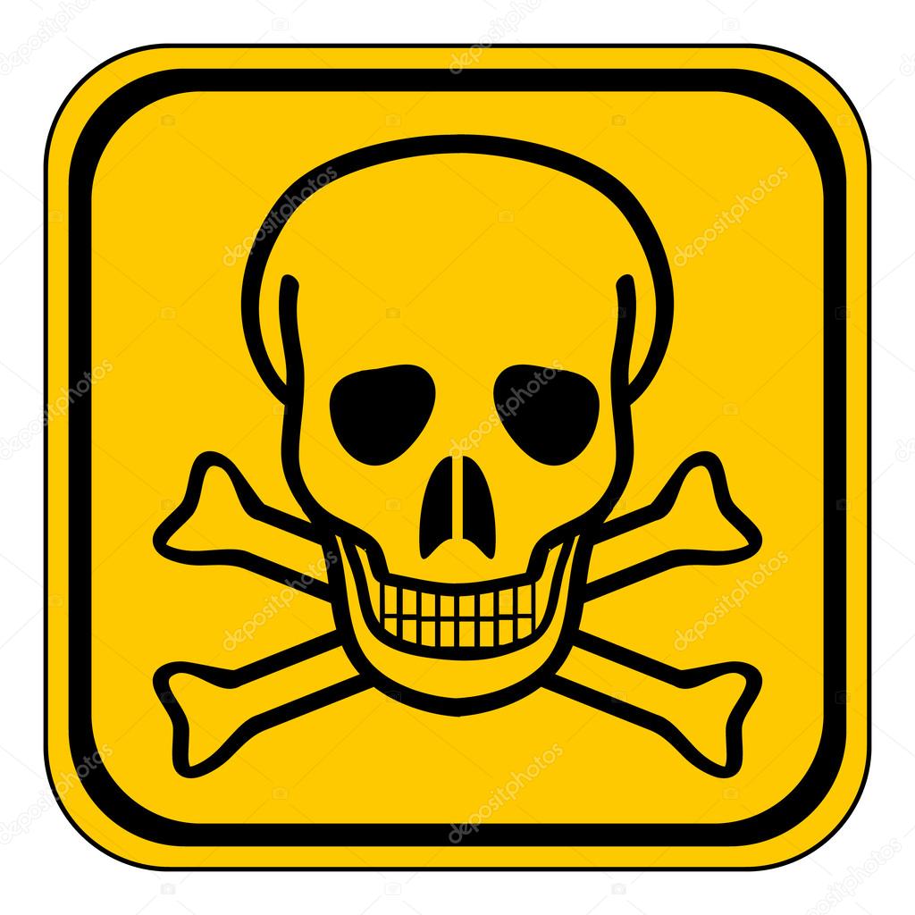 Deadly danger sign Stock Vector Image by ©konstsem #46757339