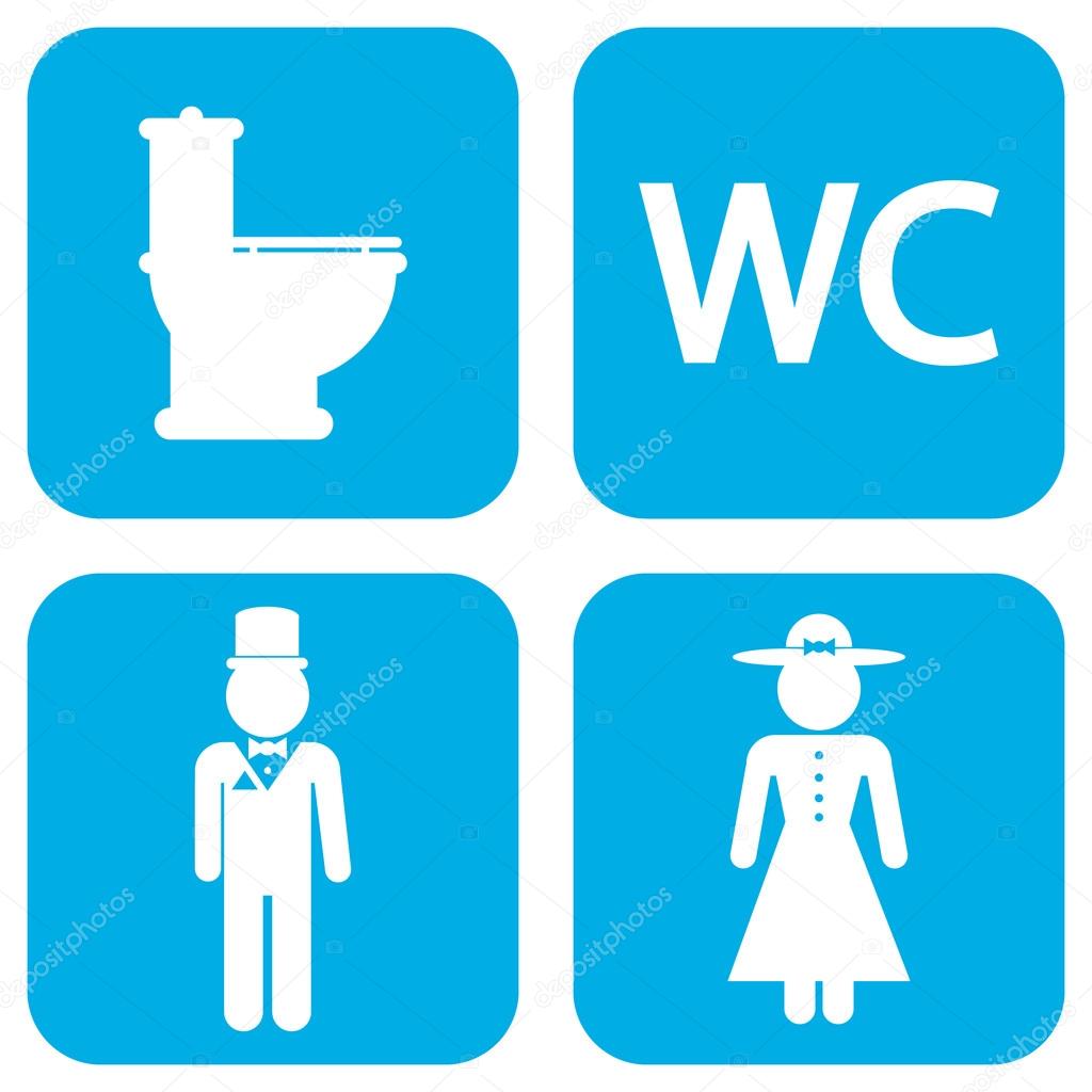 WC icons — Stock Vector © konstsem #48914261