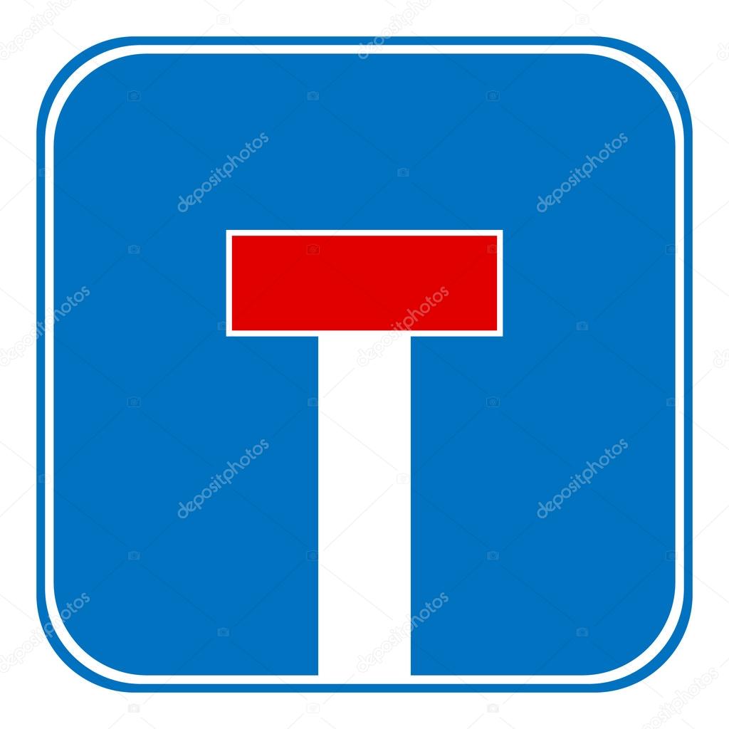Signo callejón sin salida Vector de stock por ©konstsem 50123427