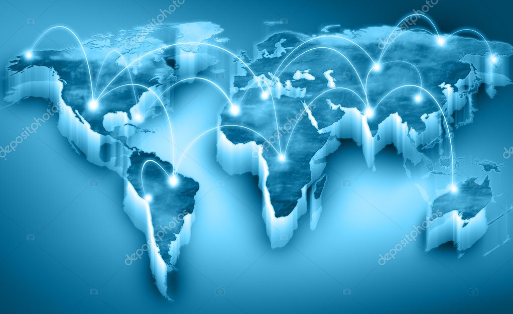World map — Stock Photo © stori #26328387