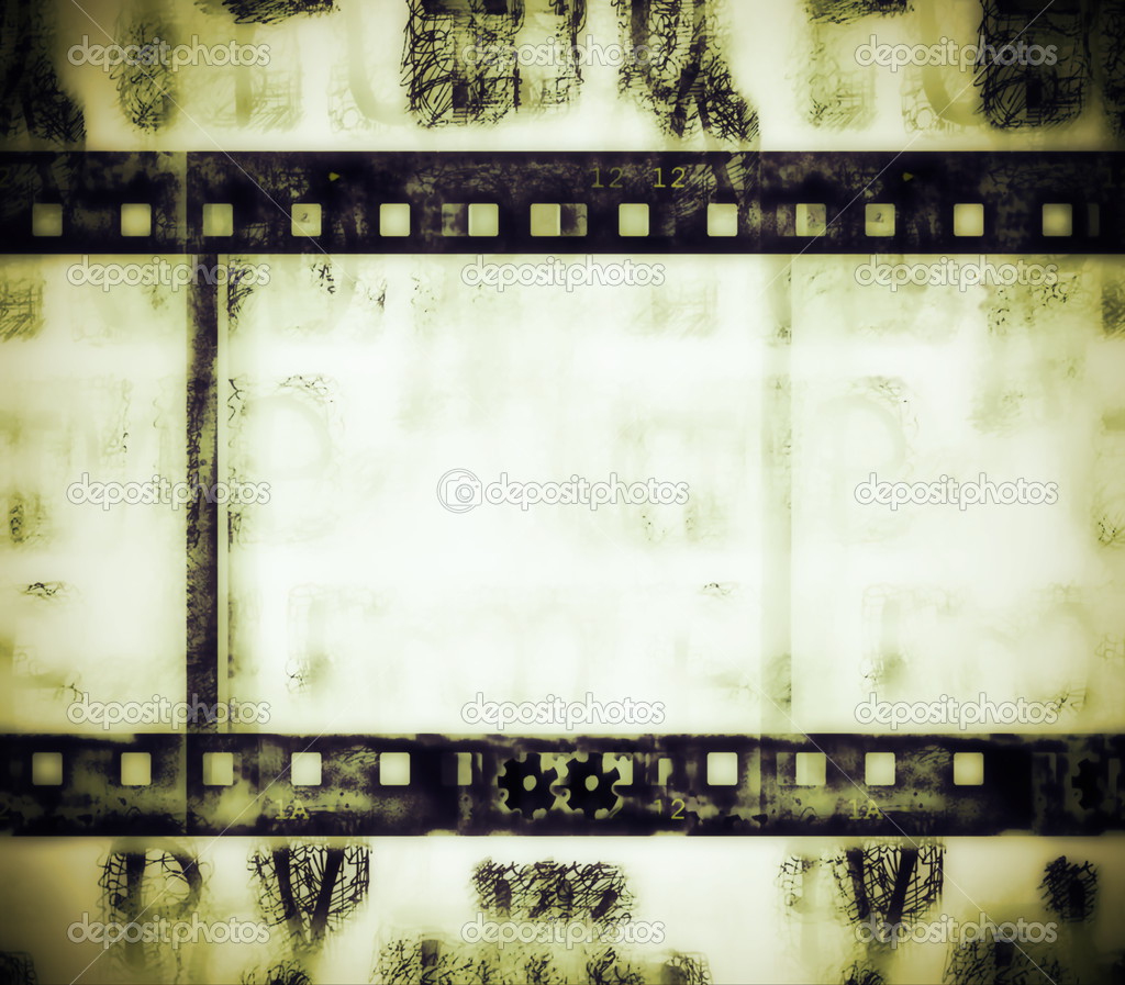 Old grunge film strip frame background Stock Photo by ©dusan964 25874309