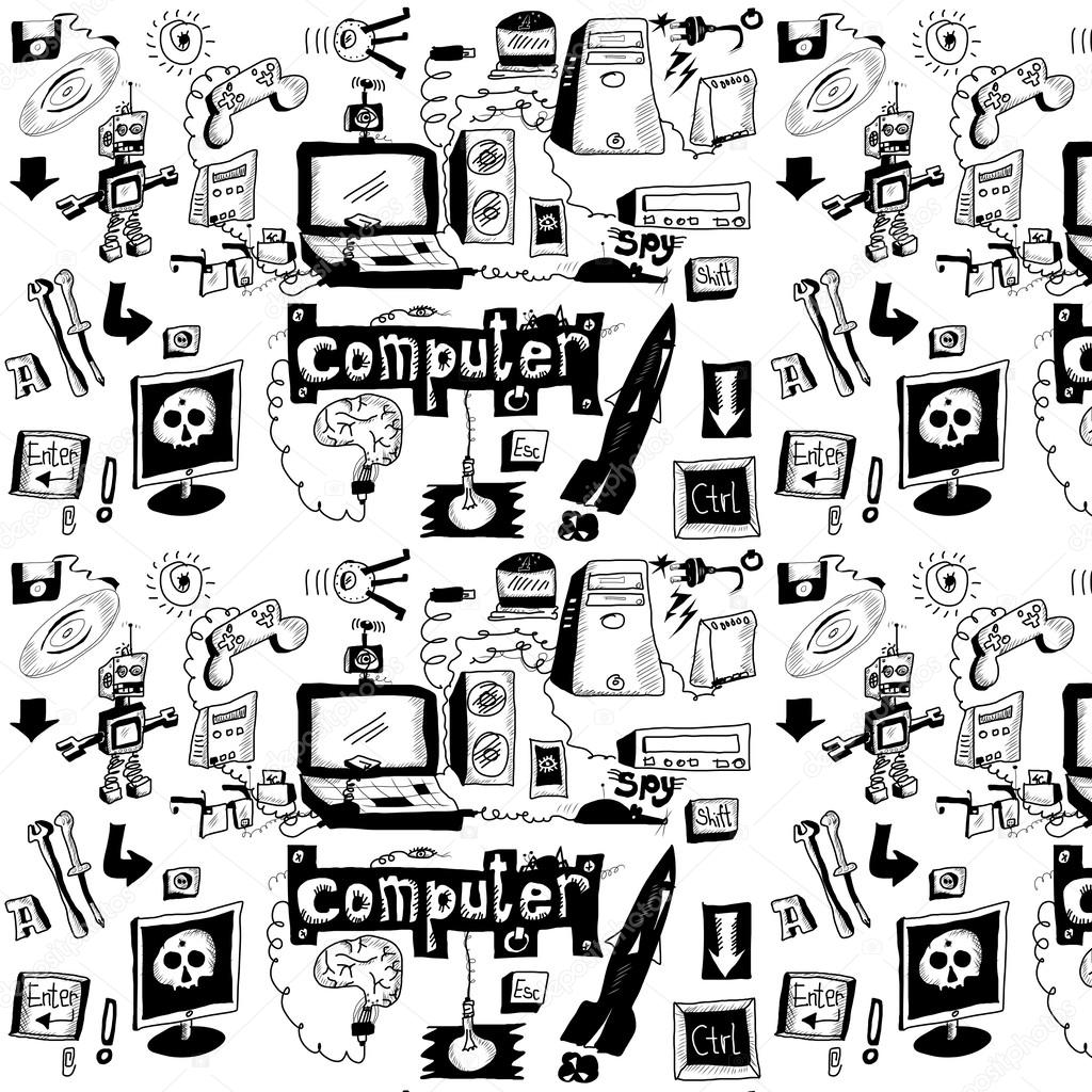 Spy Computer Background