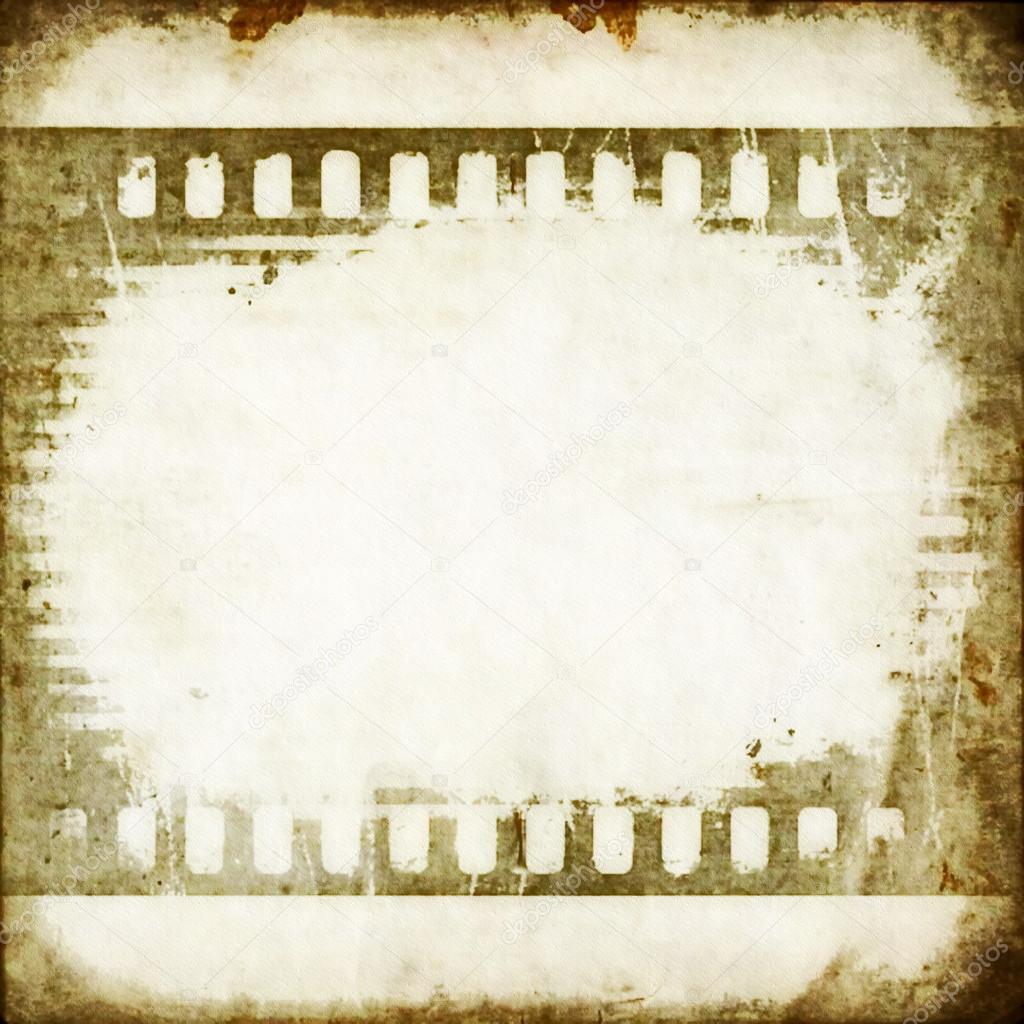 Old grunge film strip frame background — Stock Photo © dusan964 #30912143