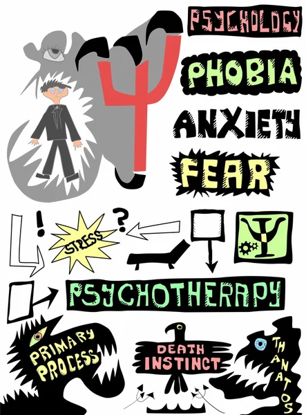 Doodle concept schizophrenia — Stock Photo © dusan964 #28638211