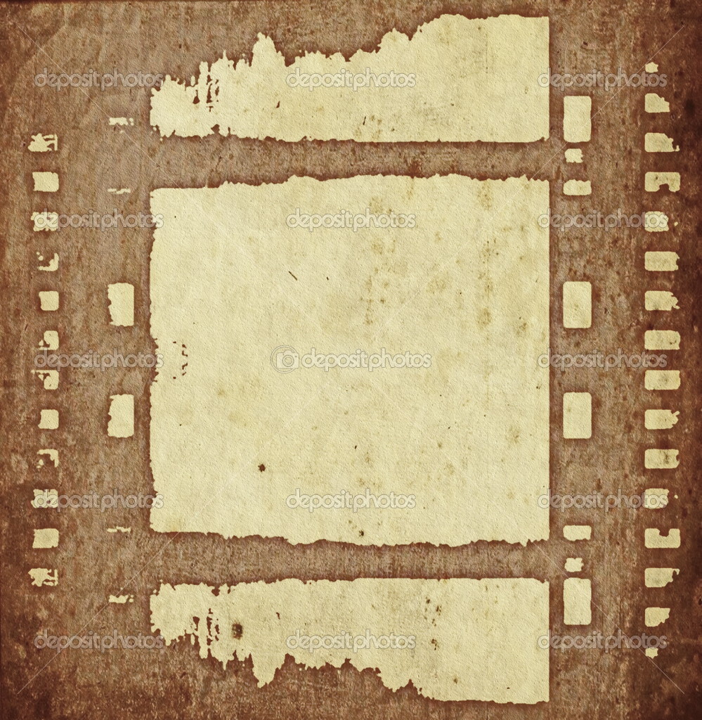 Old grunge film strip frame background Stock Photo by ©dusan964 32987681