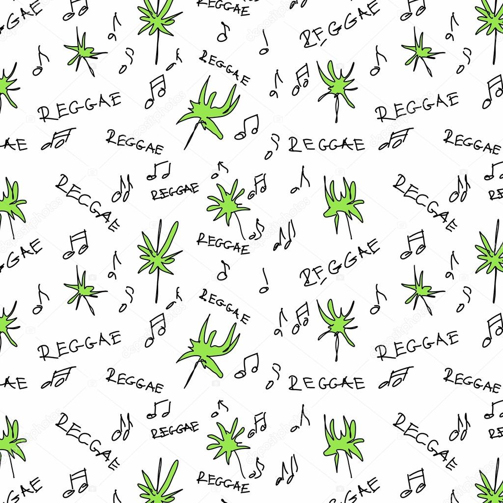 Reggae music pattern and texture — Stock Photo © dusan964 #47037825
