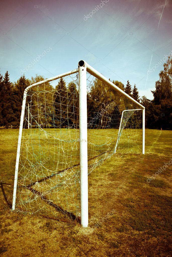 Soccer goal — Stock Photo © gorielov #13296869