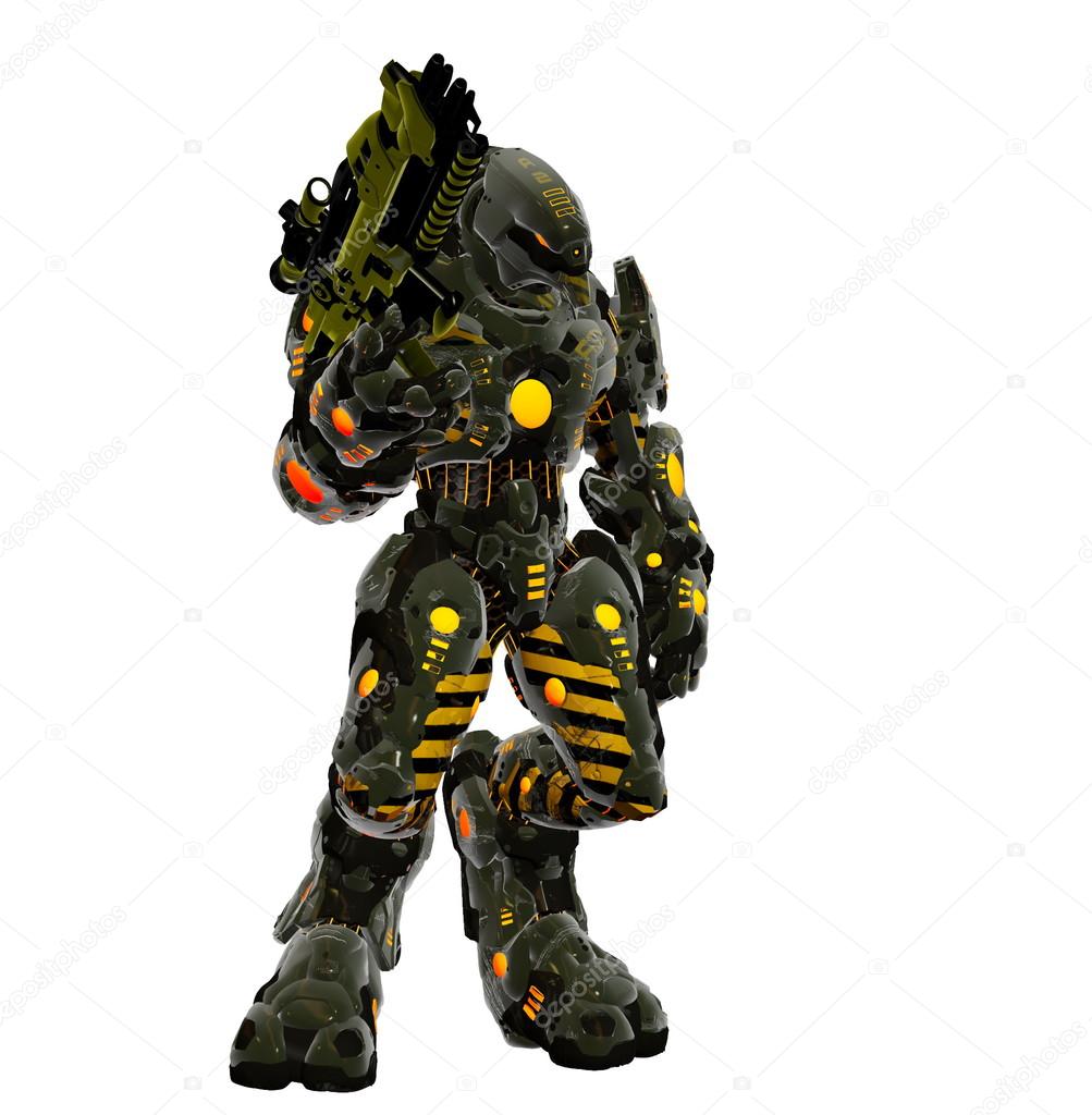 Futuristic Battle Armor